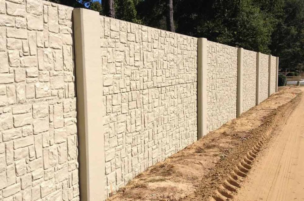 SOUND WALLS - Outdoor Privacy Fencing Walls & Retaining Walls Houston
